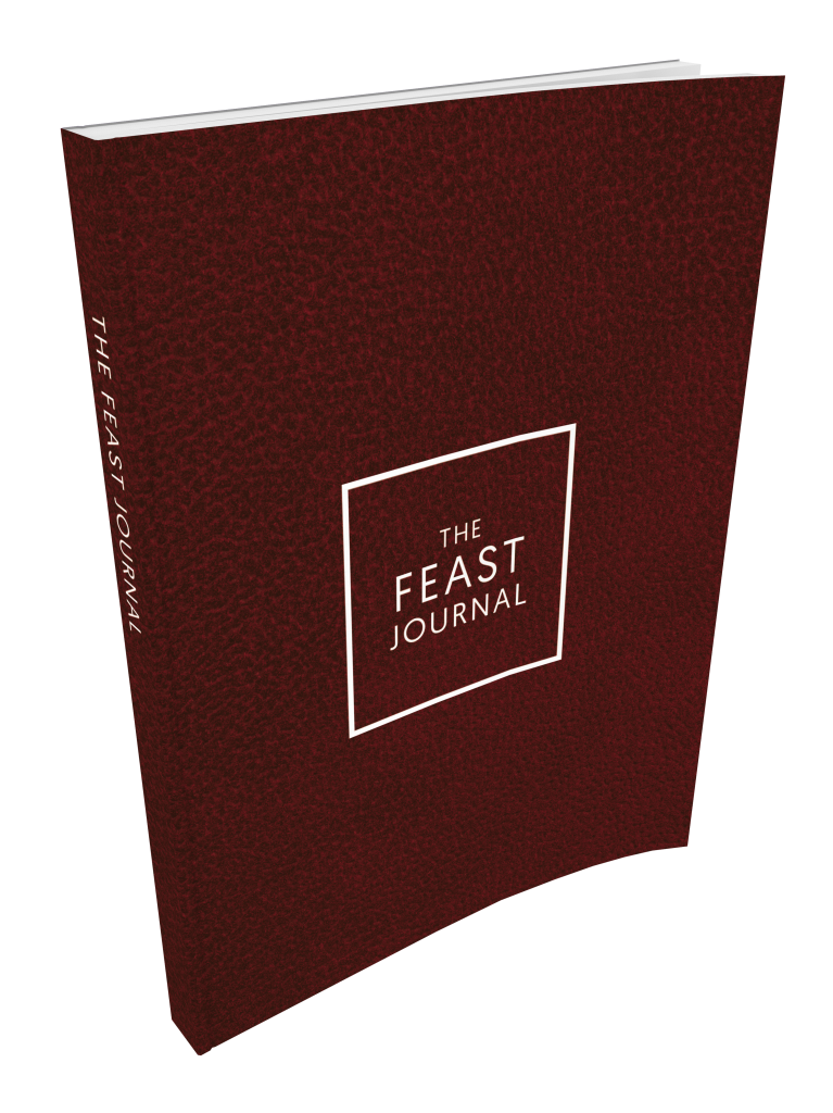 Feast Journal – Bold Maroon - Feast Books